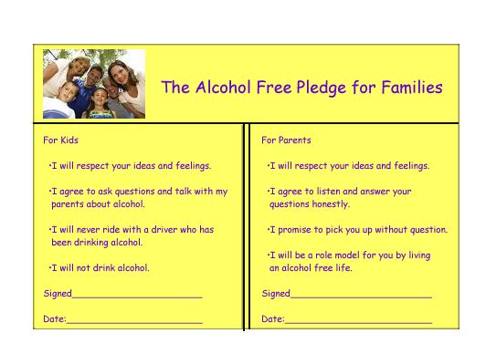 OUR FAMILY TOOK THE PLEDGE!